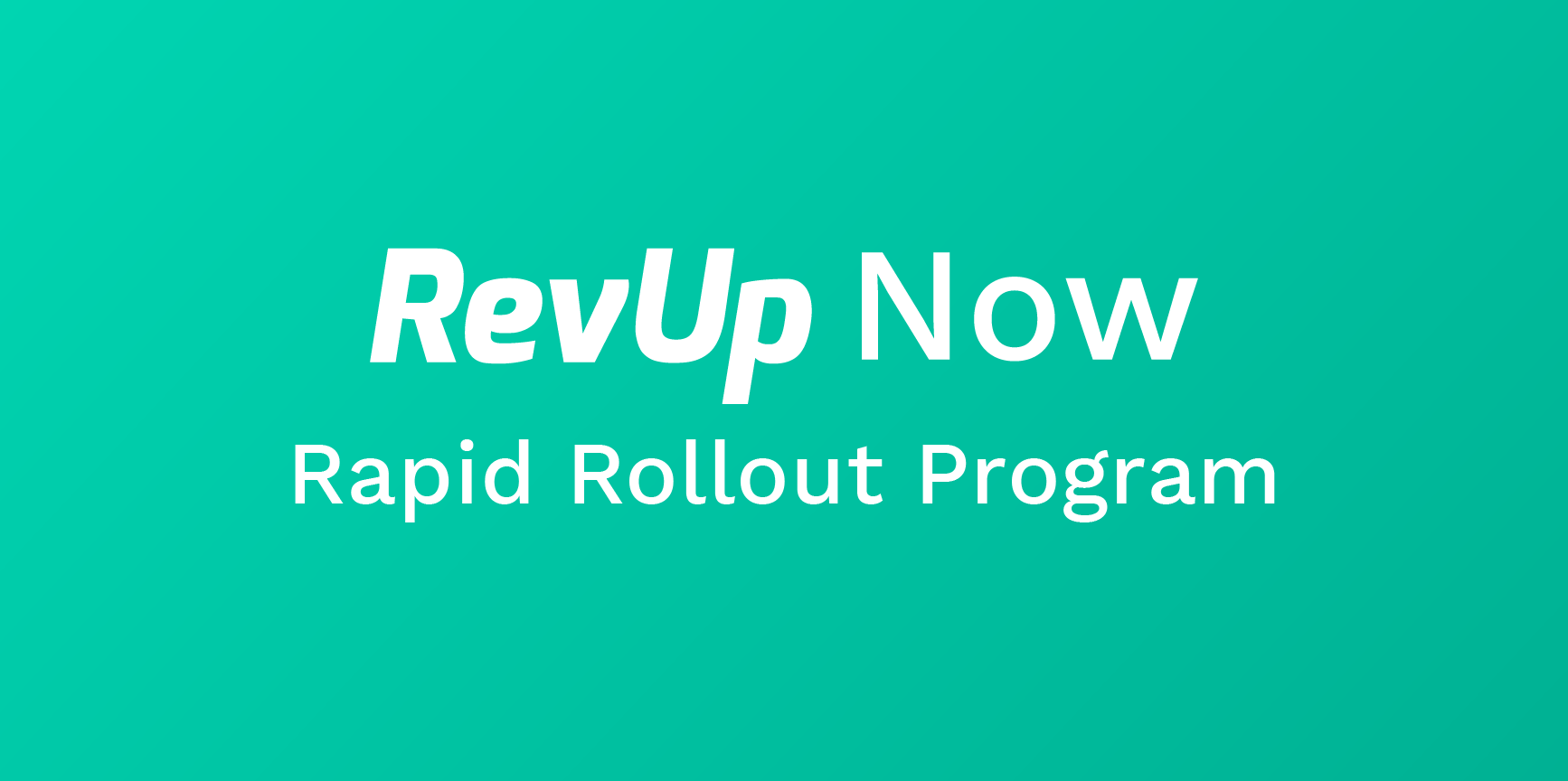 RevUp Now Rapid Remote Care Management | COVID Pandemic Response